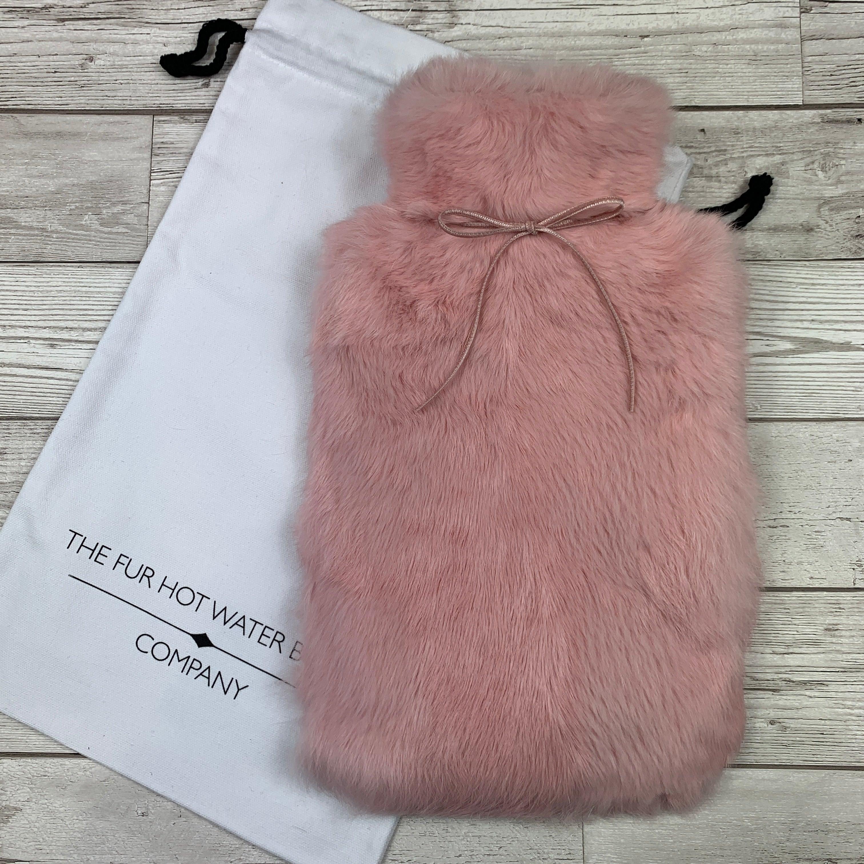 Pink Hot Water Bottle | Large Hot Water Bottle | Blossom Pink