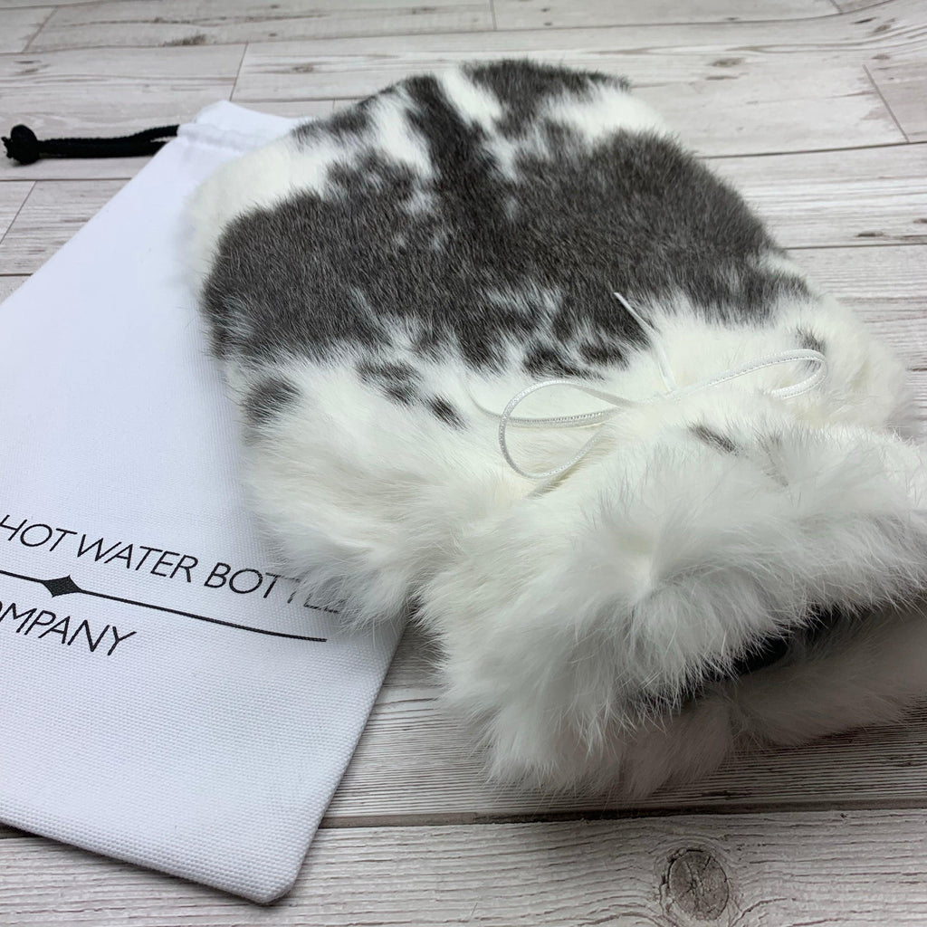 Luxury Rabbit Fur Hot Water Bottle | Real Fur Real Warmth £155