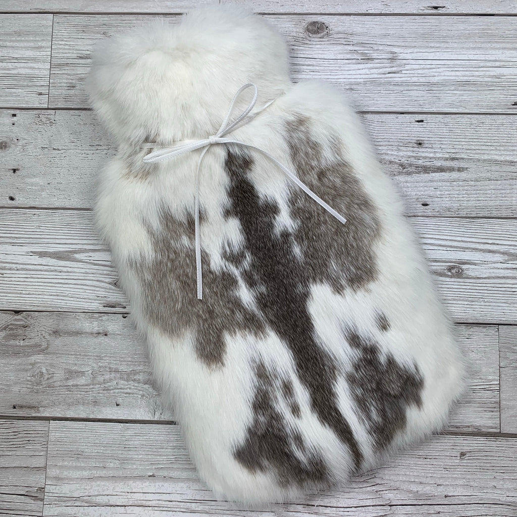 Luxury Rabbit Fur Hot Water Bottle | Fur Hot Water Bottle Company